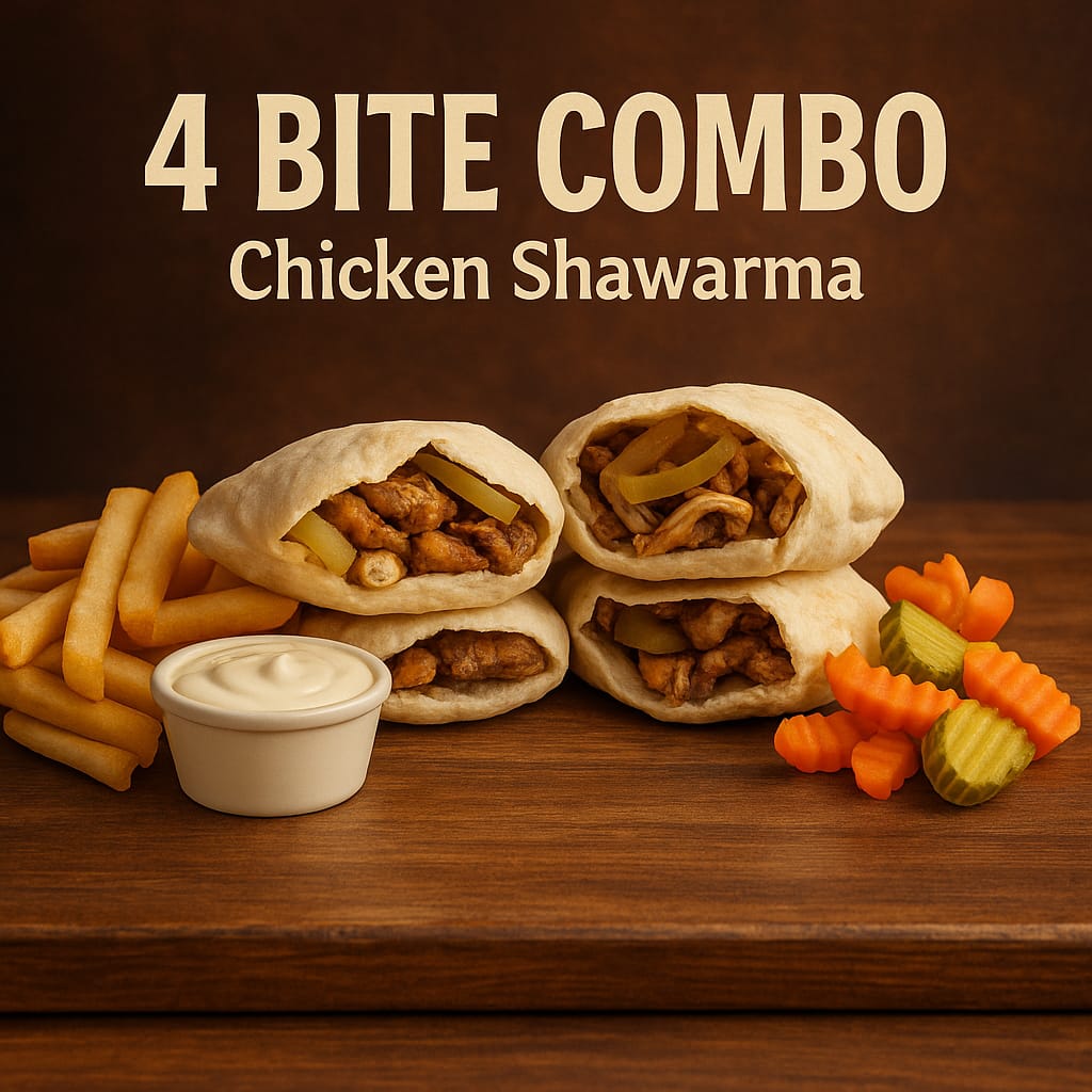 Chicken Shawarma – One Bite